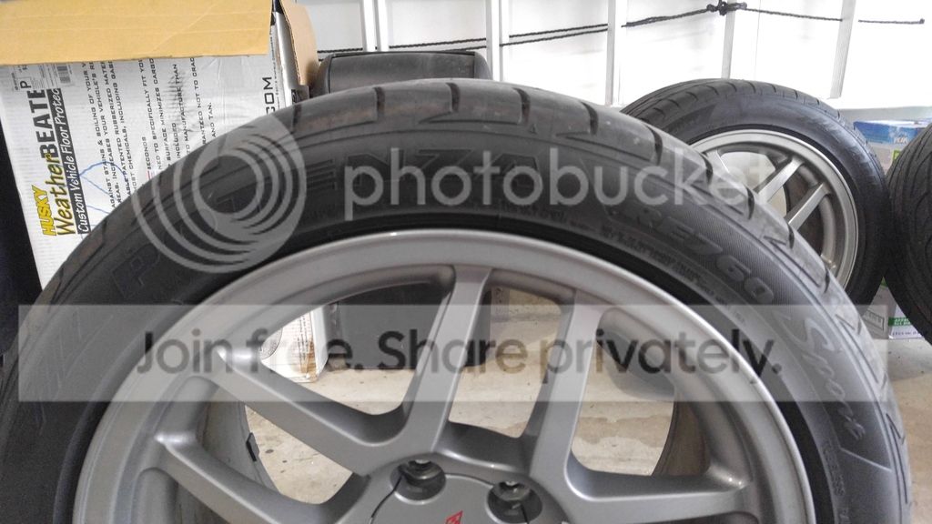 FS: Pair of 265/40/17 Bridgestone Potenza RE760 tires. Like new ...